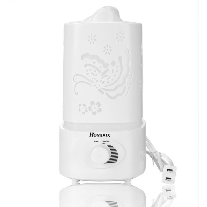 Homdox 1.5L Ultrasonic Cool Mist Humidifier, Essential Oil Diffuser ...