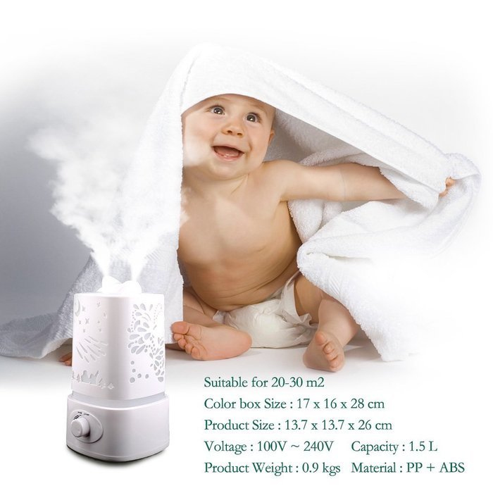 Konliking Aromatherapy Essential Oil Diffuser With Colorful LED Lights ...