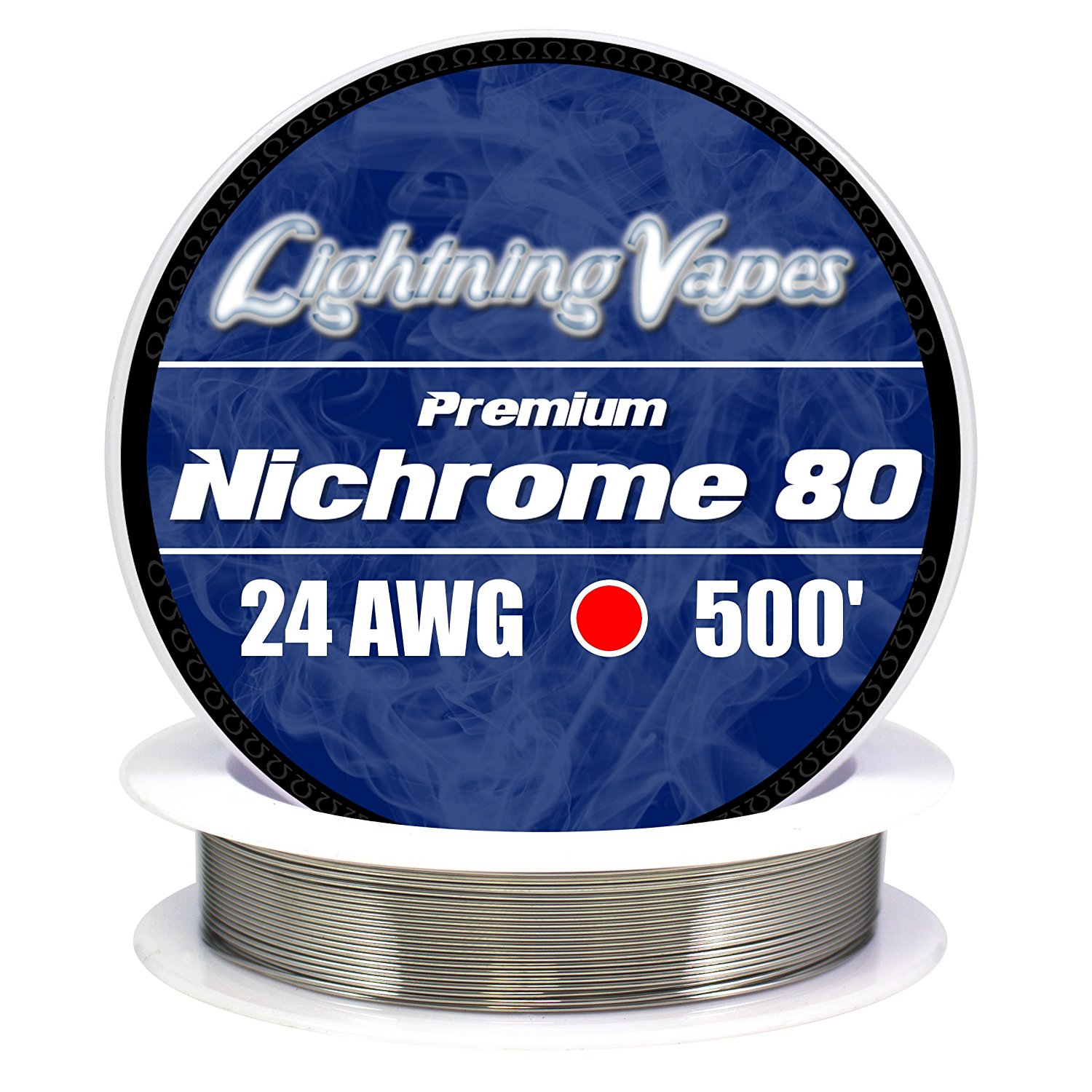 Genuine Lightning Vapes 24 AWG Nichrome 80 Wire 25' free image download