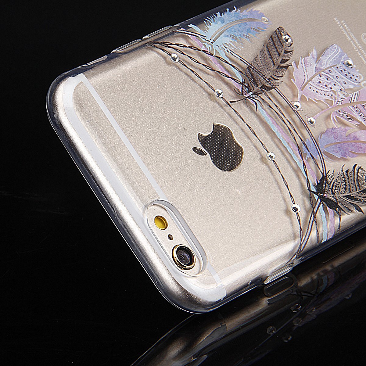 IPhone 6S Case,iPhone 6 Case, PHEZEN iPhone 6S TPU Case Luxury Bling ...