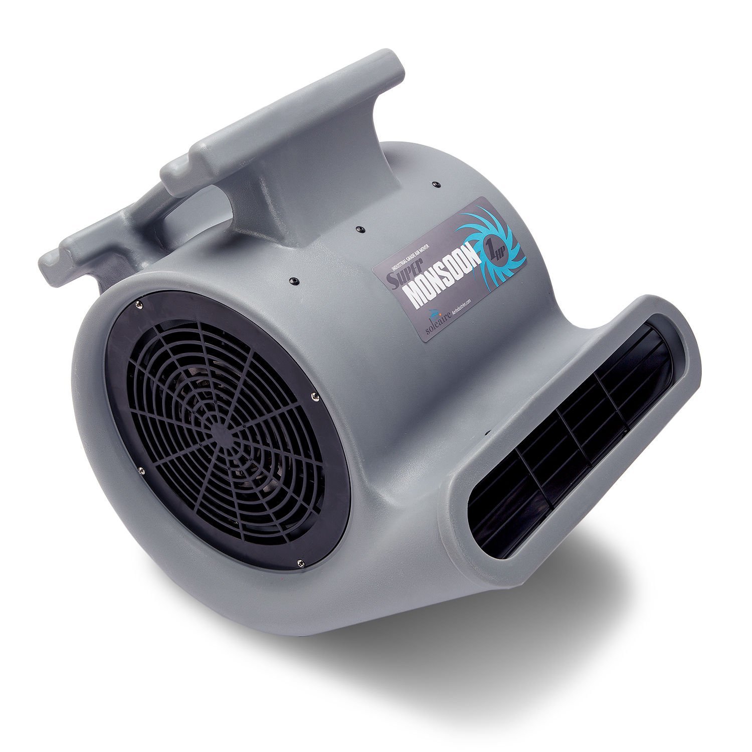 Soleaire Super Monsoon SA-SM-1HP-GY Grey Air Mover Carpet Dryers for ...