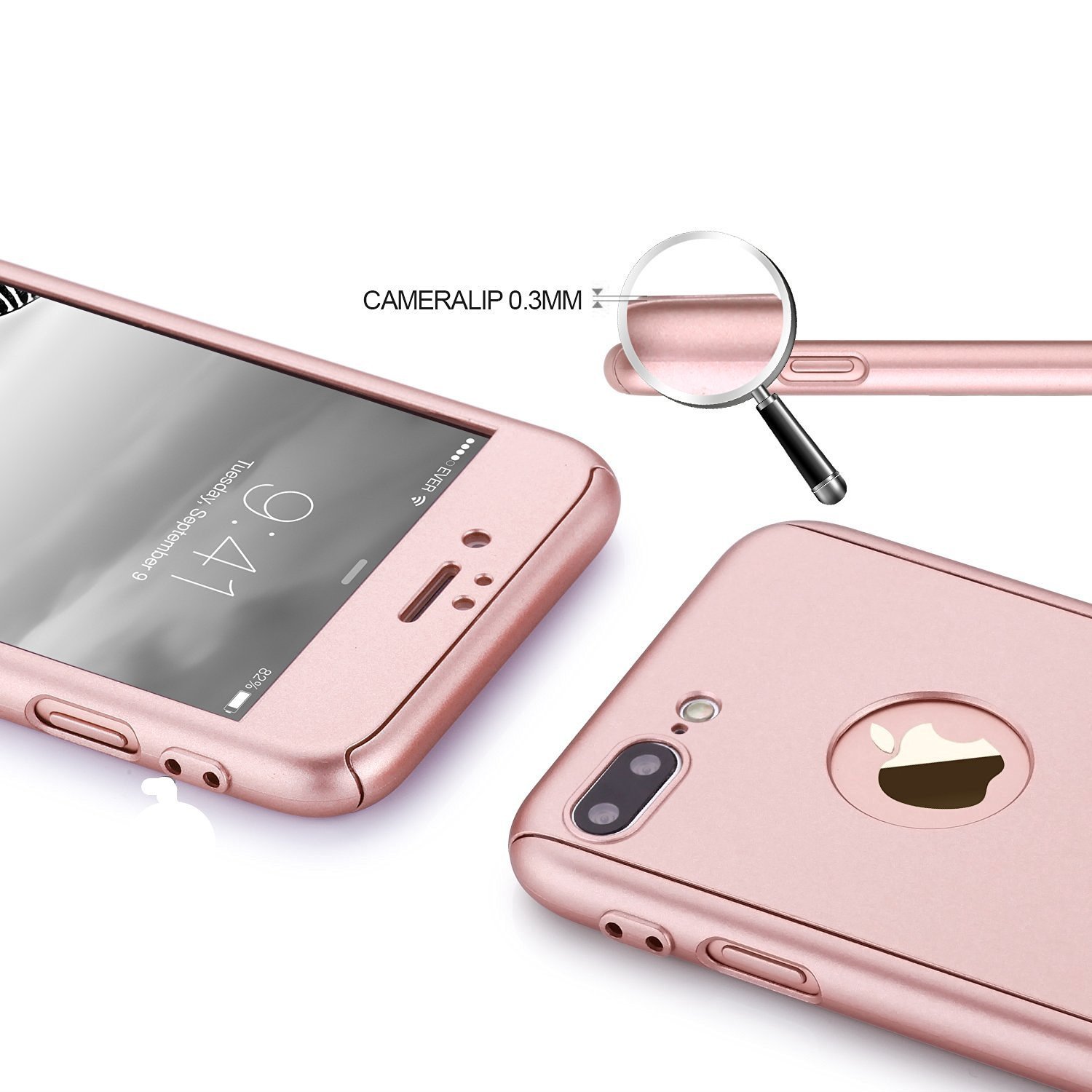 IPhone 7 Plus Full Body Hard Case--Inspirationc 360 All Round Protective Case for iPhone 7 Plus ...