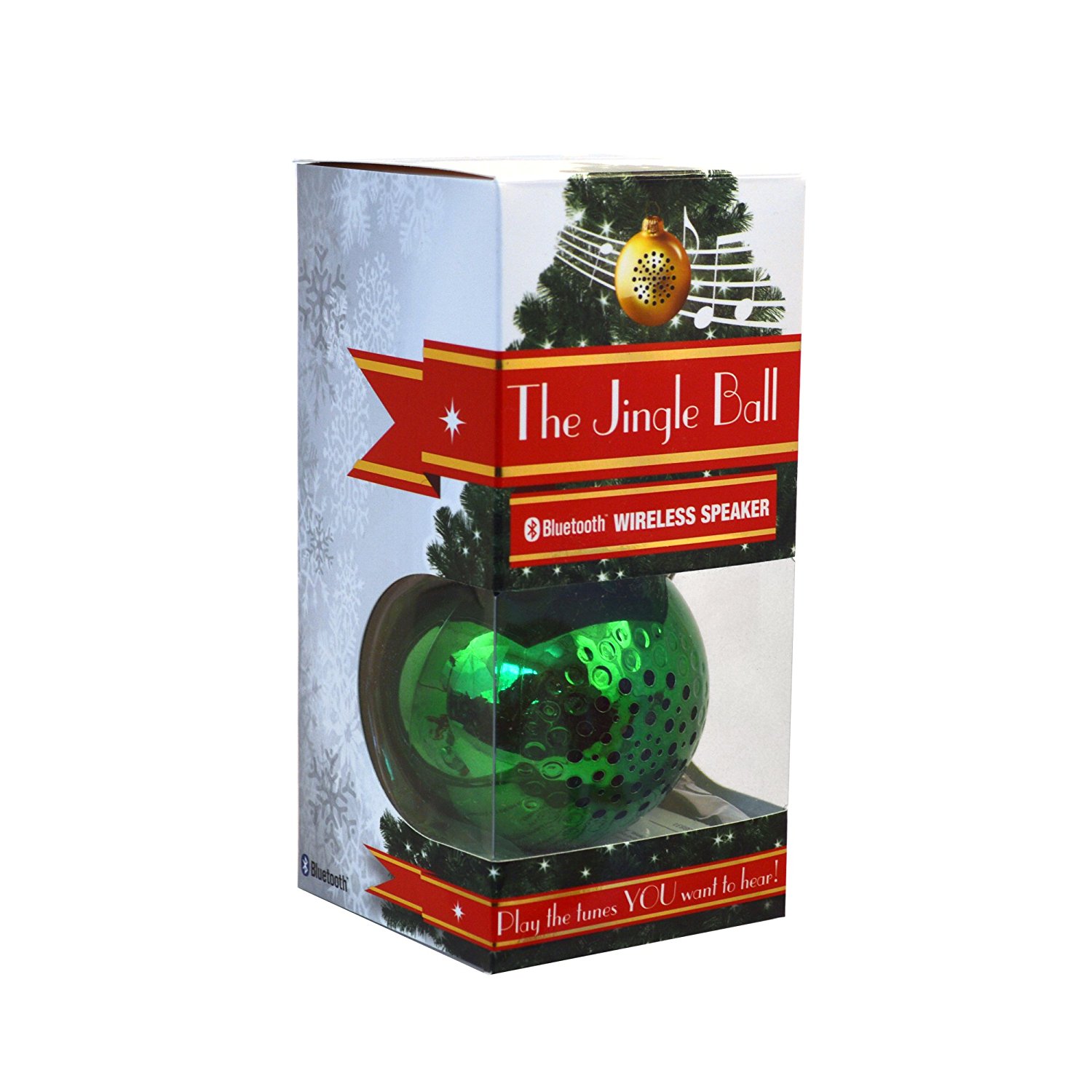 Life Made Tree Tunes Christmas Ornament Bluetooth Speaker for ...