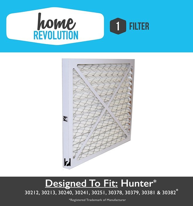 Hunter 30931 Home Revolution Brand Replacement Air Purifier Filter ...