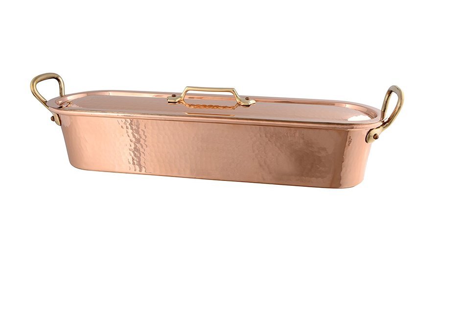 Mauviel Fish Poacher & Grid W/Lid Length 23 5/8" free image download