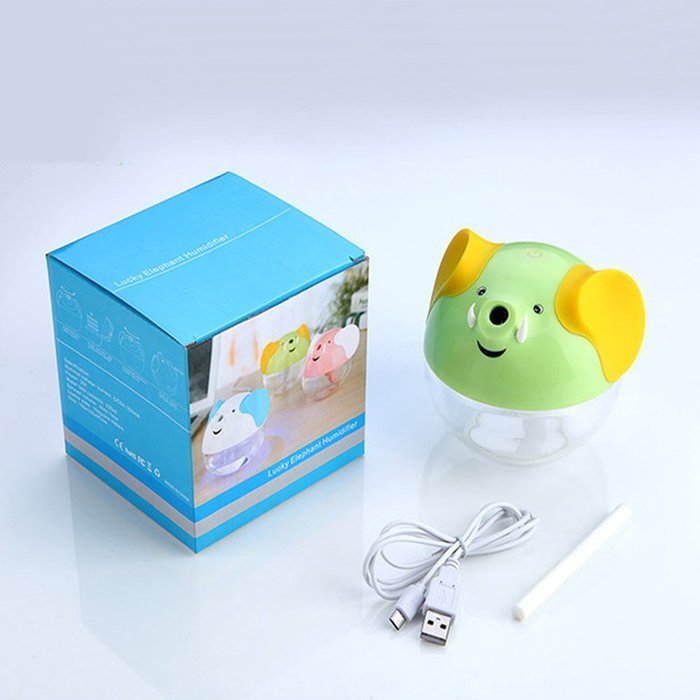 230ML Ultrasonic Mist Air Humidifier for Office Home Car Cute Pig Shape ...