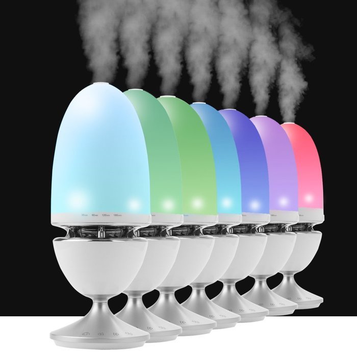 Veesee 100ml Aromatherapy Essential Oil Diffuser 7 Color Auto-Changing ...