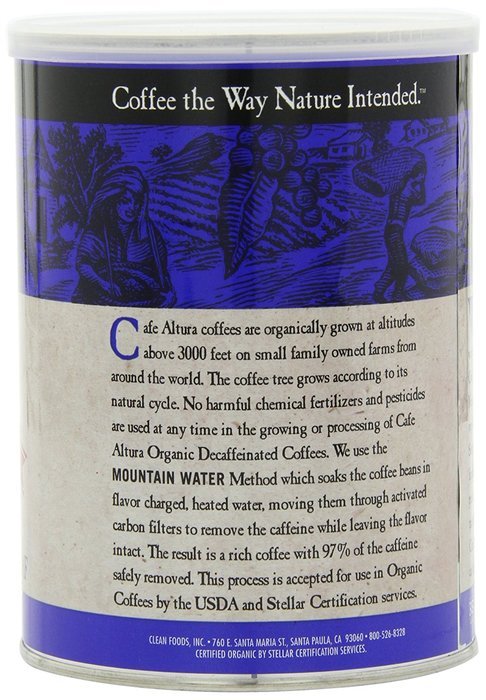 Cafe Altura Ground Organic Coffee, Regular Roast, 12 Ounce (Pack of 3 ...