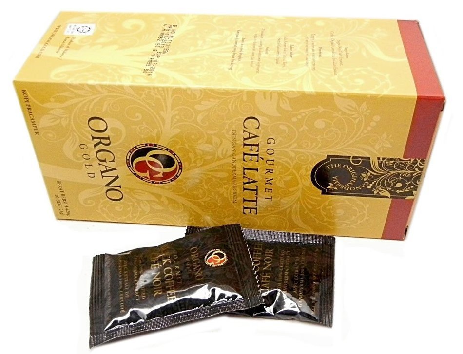12 Boxes of Organo Gold Ganoderma -Gourmet Café Late (20 sachets per ...