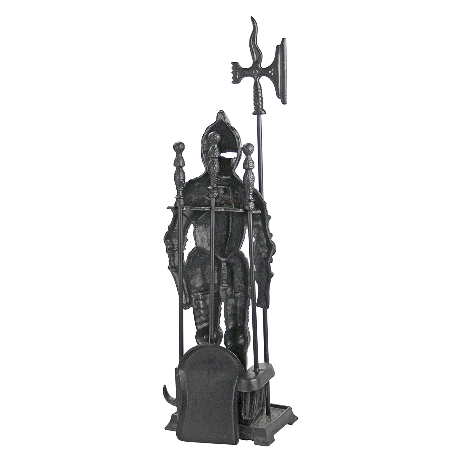 Design Toscano The Black Knight Fireplace Tool Ensemble N4 free image ...
