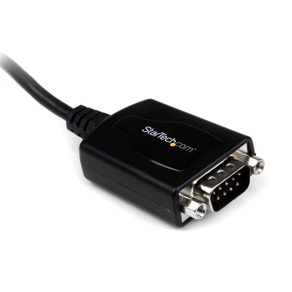 StarTech.com 1 Port USB to Null Modem RS232 DB9 Serial DCE Adapter ...