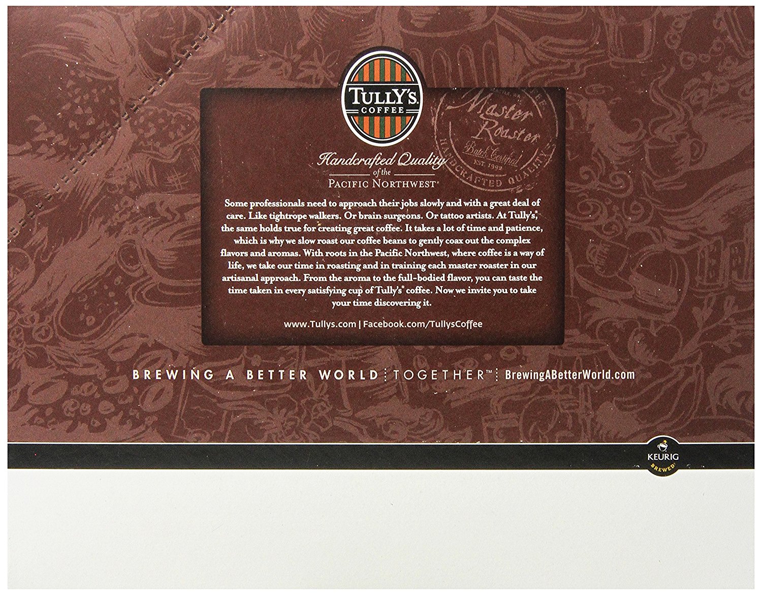 Tully's Coffee French Roast, Keurig K-Cups, 72 Count N18 free image ...