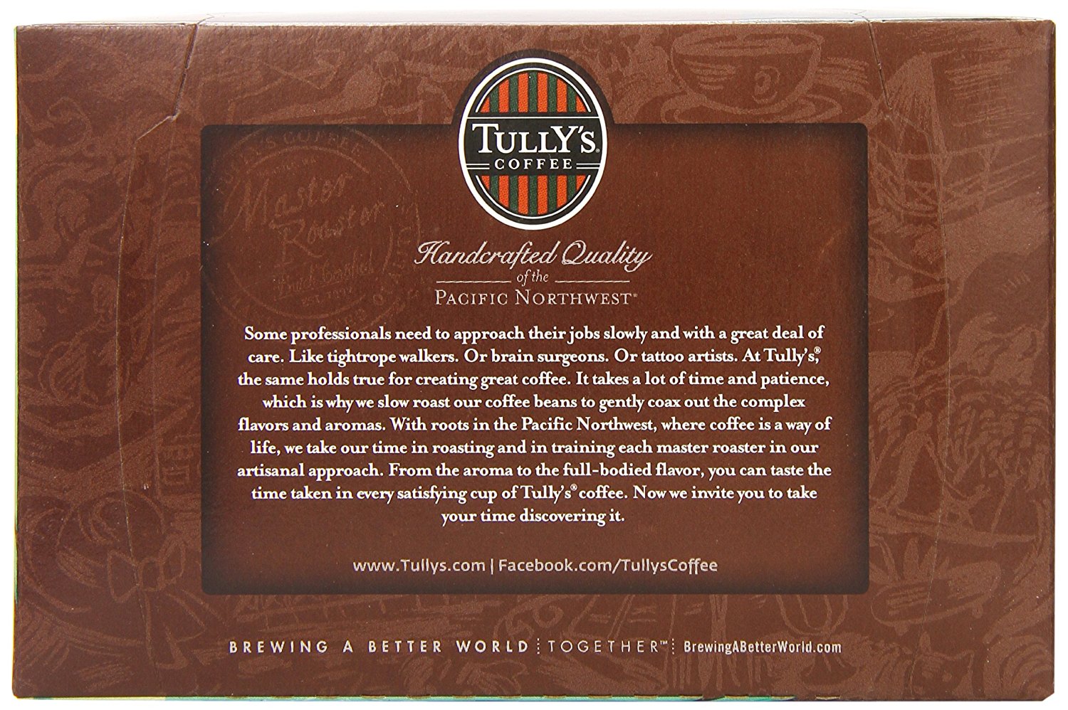 Tully's Coffee French Roast, Keurig K-Cups, 72 Count N32 free image ...