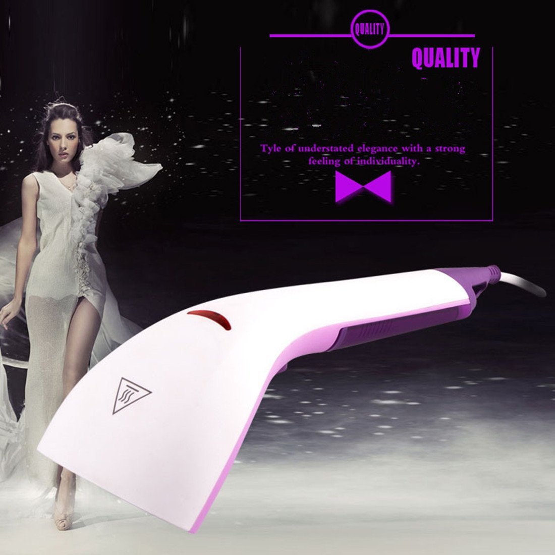 Jinsen Perfume bottle 120ml Cool Mist Ultrasonic Humidifier, with ...