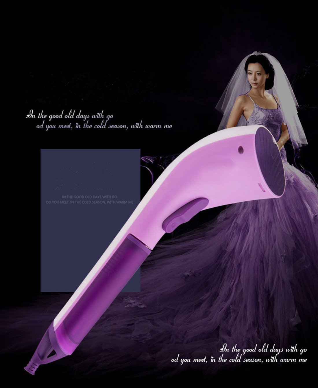 Jinsen Perfume bottle 120ml Cool Mist Ultrasonic Humidifier, with ...