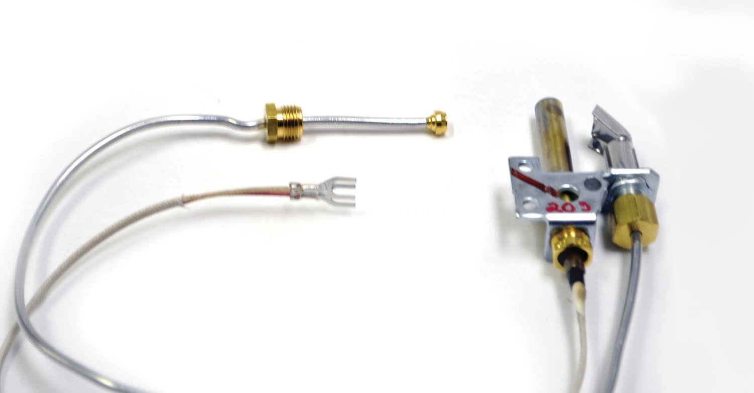 Robertshaw Replacement Millivolt Pilot Assembly, 18-Inch, Natural Gas ...