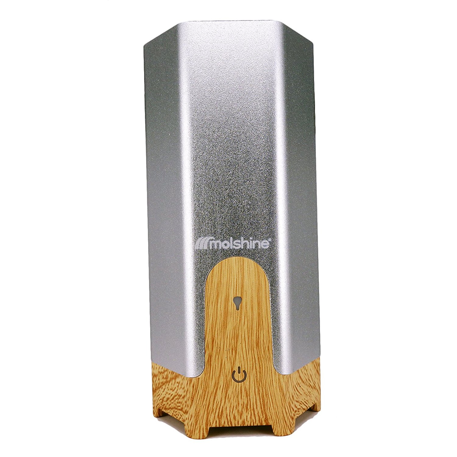 Molshine® Portable Silver USB Hexagonal Ultrasonic Ion Ionizer ...