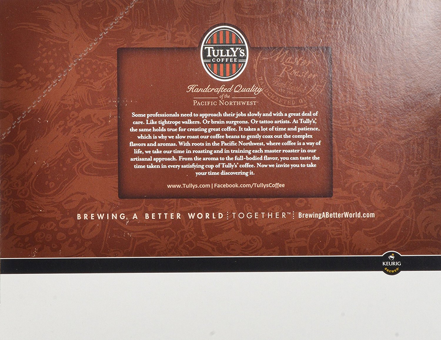 Tully's Coffee French Roast, Keurig K-Cups, 72 Count N42 free image ...