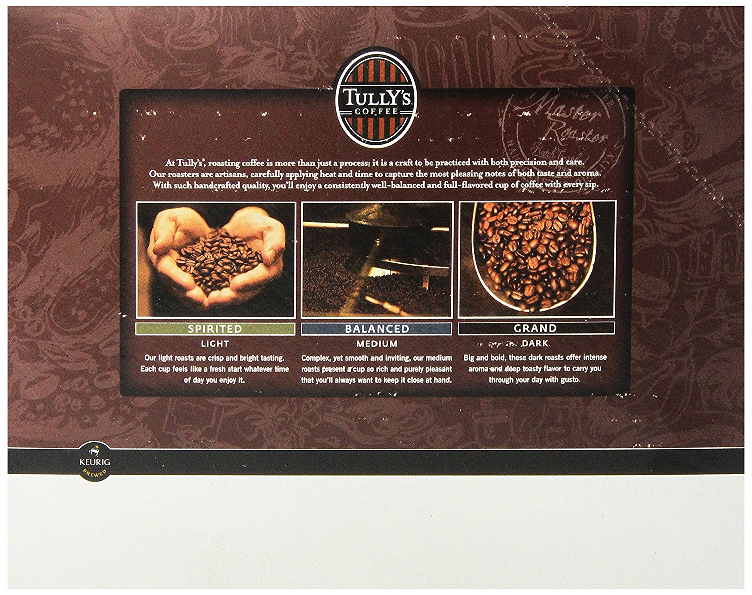 Tully's Coffee French Roast, Keurig K-Cups, 72 Count N46 free image ...