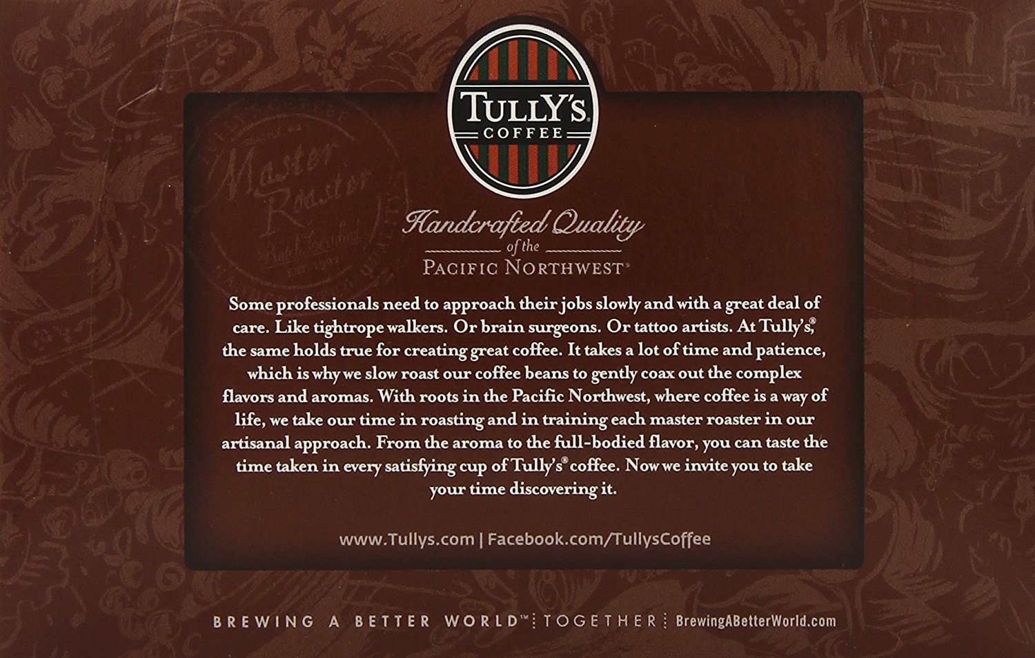 Tully's Coffee French Roast, Keurig K-Cups, 72 Count N67 free image ...
