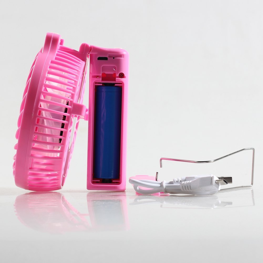 Yesorno Handheld Personal Small Portable Battery Powered Operated Desk ...