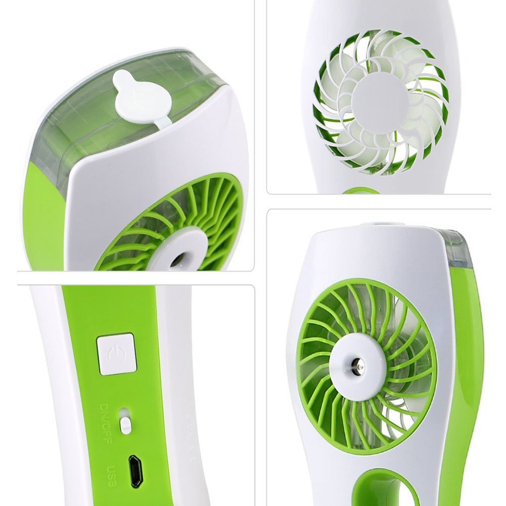Personal Mini Fan,BeMall Misting Handheld Portalbe Fan USB Cooling ...