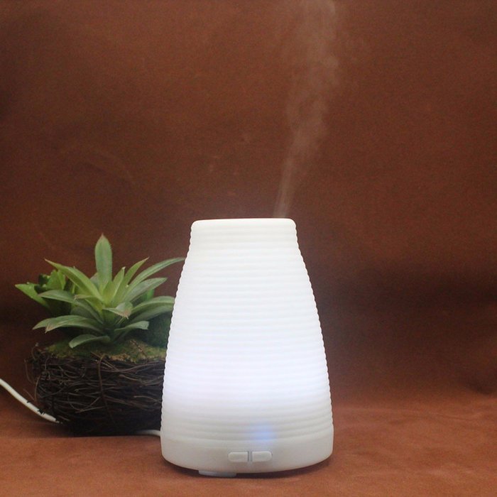 Aroma Diffuser,ELEGIANT 100ml Colorful Ultrasonic Humidifier Aroma ...