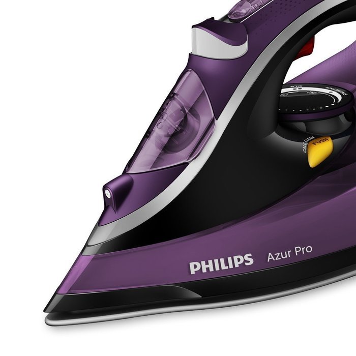 Philips AZUR PRO GC4885/30 Steam Iron T-ionicGlide Purple 3000W 220v 50 ...