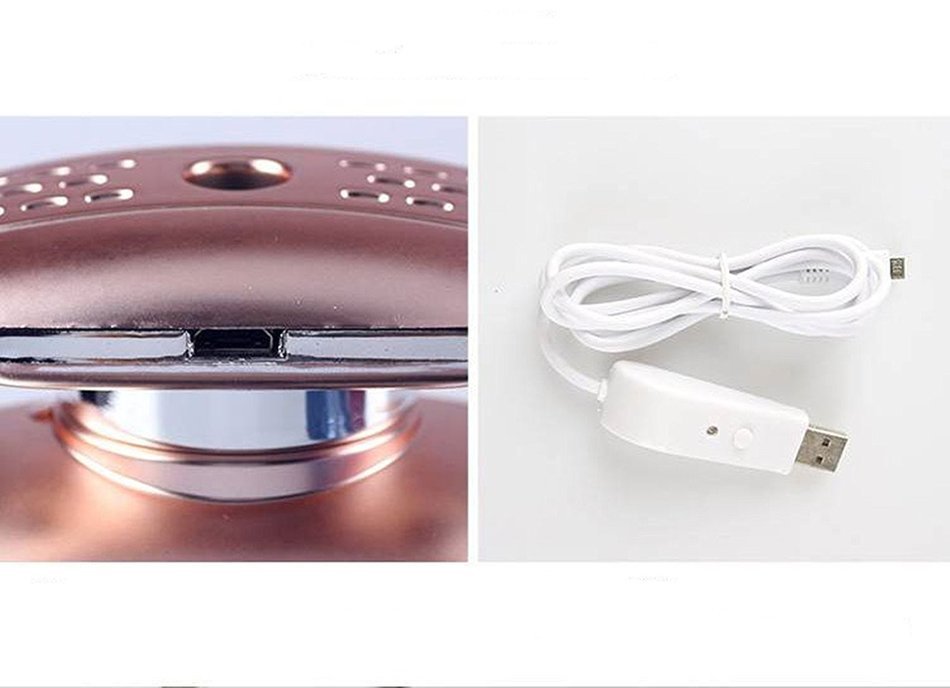 Jinsen Perfume bottle 120ml Cool Mist Ultrasonic Humidifier, with ...