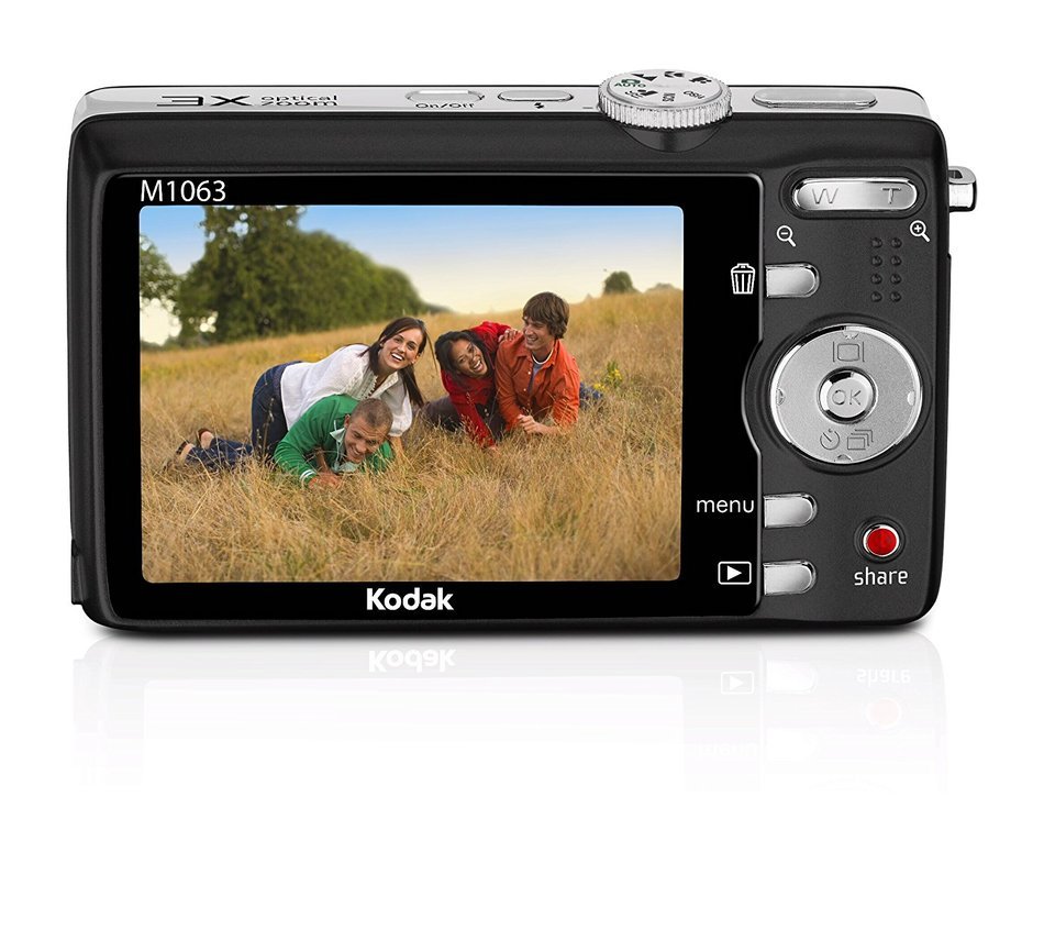 Kodak Easyshare M1063 10.3 MP Digital Camera with 3xOptical Zoom (Pink ...