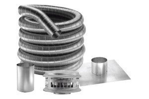 DuraVent 4DFA-35K 4" Inner Diameter - DuraFlex AL Flexible Liner Type B ...