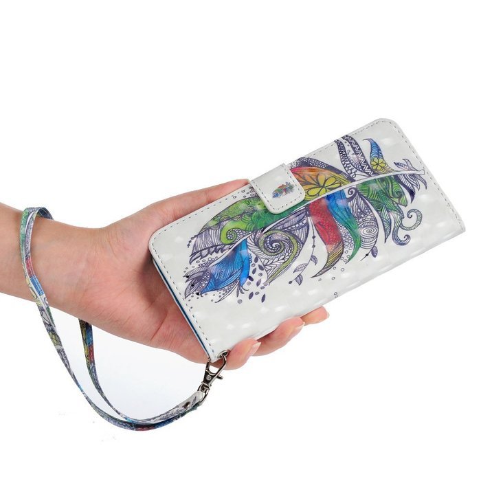 S6 Case,Samsung Galaxy S6 Case - Wallet 3D Effect Colorful Print ...