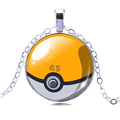 Anime Pokemon Pokeball Unisex Fashion Jewelry Glass Dome Pendant Charm ...