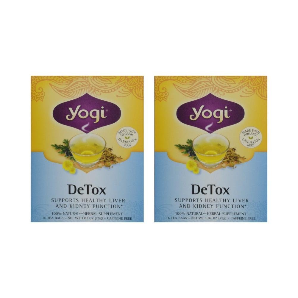 Yogi Organic Detox Tea, 16 ct N5 free image download