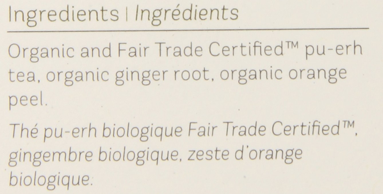 Rishi Tea Organic Pu-erh Ginger Loose Tea, 3 OZ (85g) box N6 free image ...