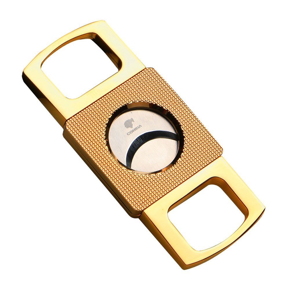 Dakoufish Portable Zinc Alloy Metal Cigar Cutter Sharp Cigar Scissor ...