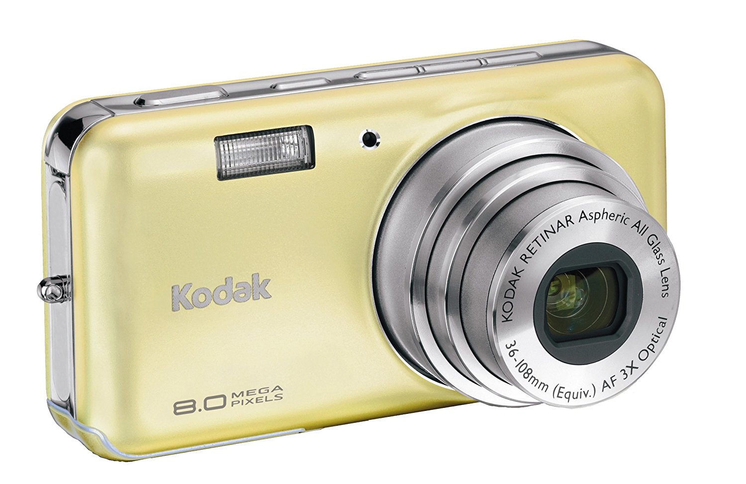 Kodak Easyshare V803 8 MP Digital Camera with 3xOptical Zoom (Pink Rose ...
