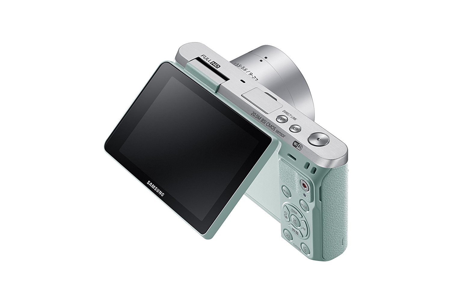 Samsung NX Mini 20.5MP CMOS Smart WiFi & NFC Mirrorless Digital Camera ...