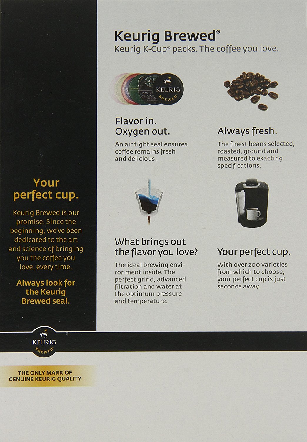 Tully's Coffee Decaffeinated French Roast, Extra Bold, 24-Count K-Cup ...