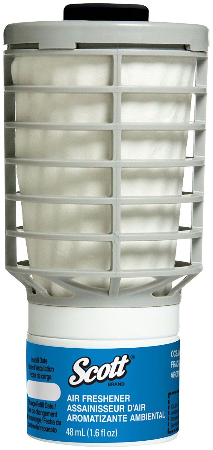 SCOTT Continuous Air Freshener Refill Ocean Fragrance, 48 mL Cartridge ...