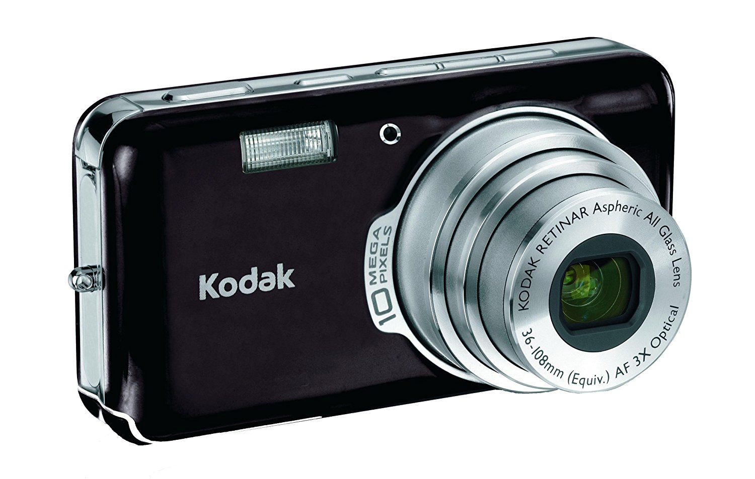 Kodak Easyshare V1003 10 MP Digital Camera with 3xOptical Zoom (Silver ...
