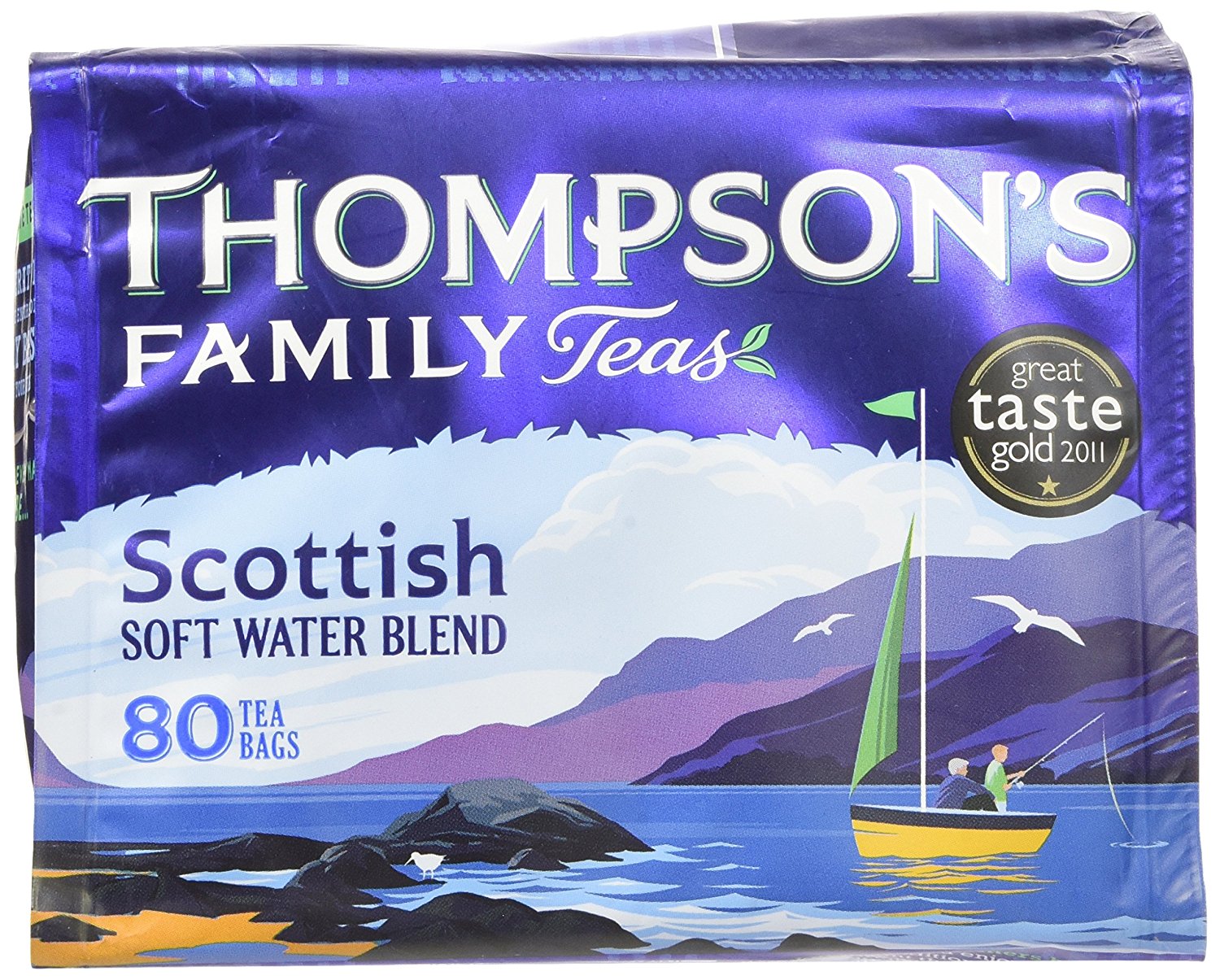 Thompson's Scottish Blend Tea (80 Tea Bags) N3 free image download