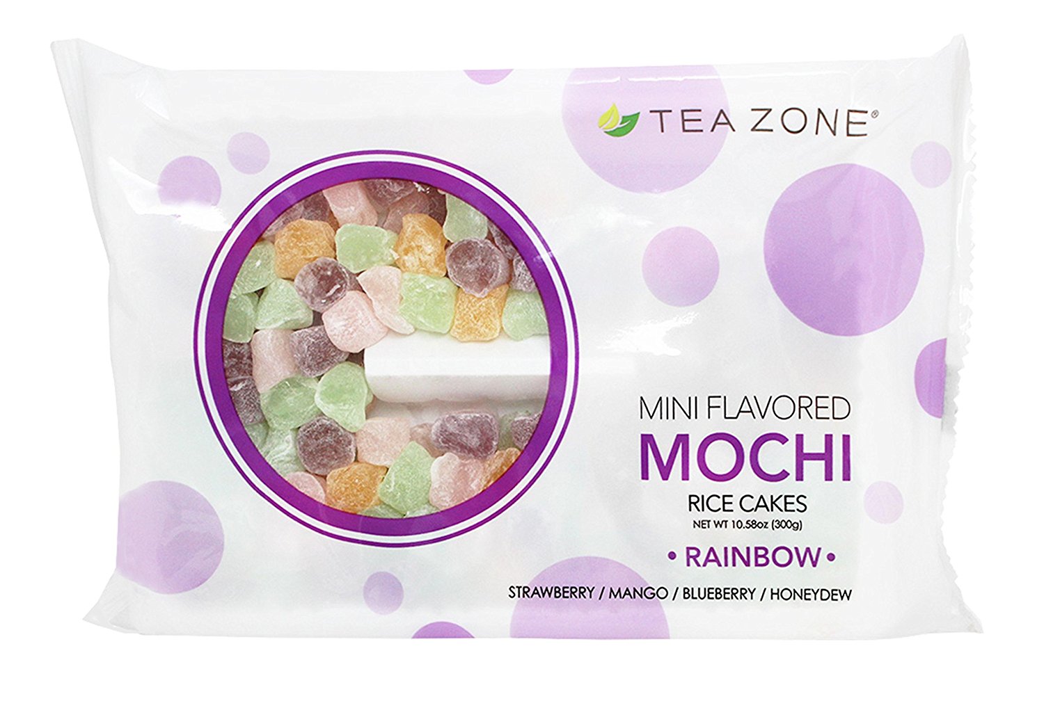 TEA ZONE Mini Mochi Rice Cake Dessert Toppings 10.58 Oz. Bag (Original ...