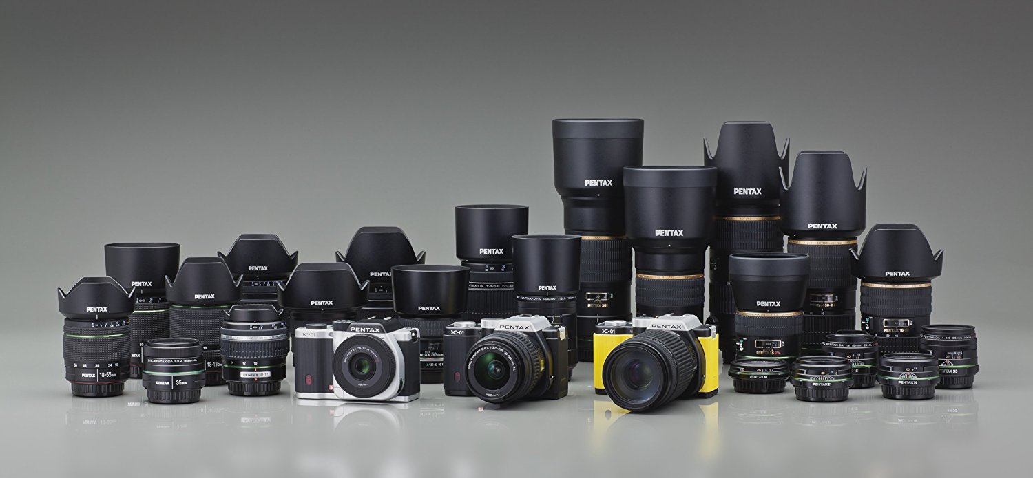 Pentax K-01 16MP APS-C CMOS Mirrorless Digital Camera Kit with DA 40mm ...