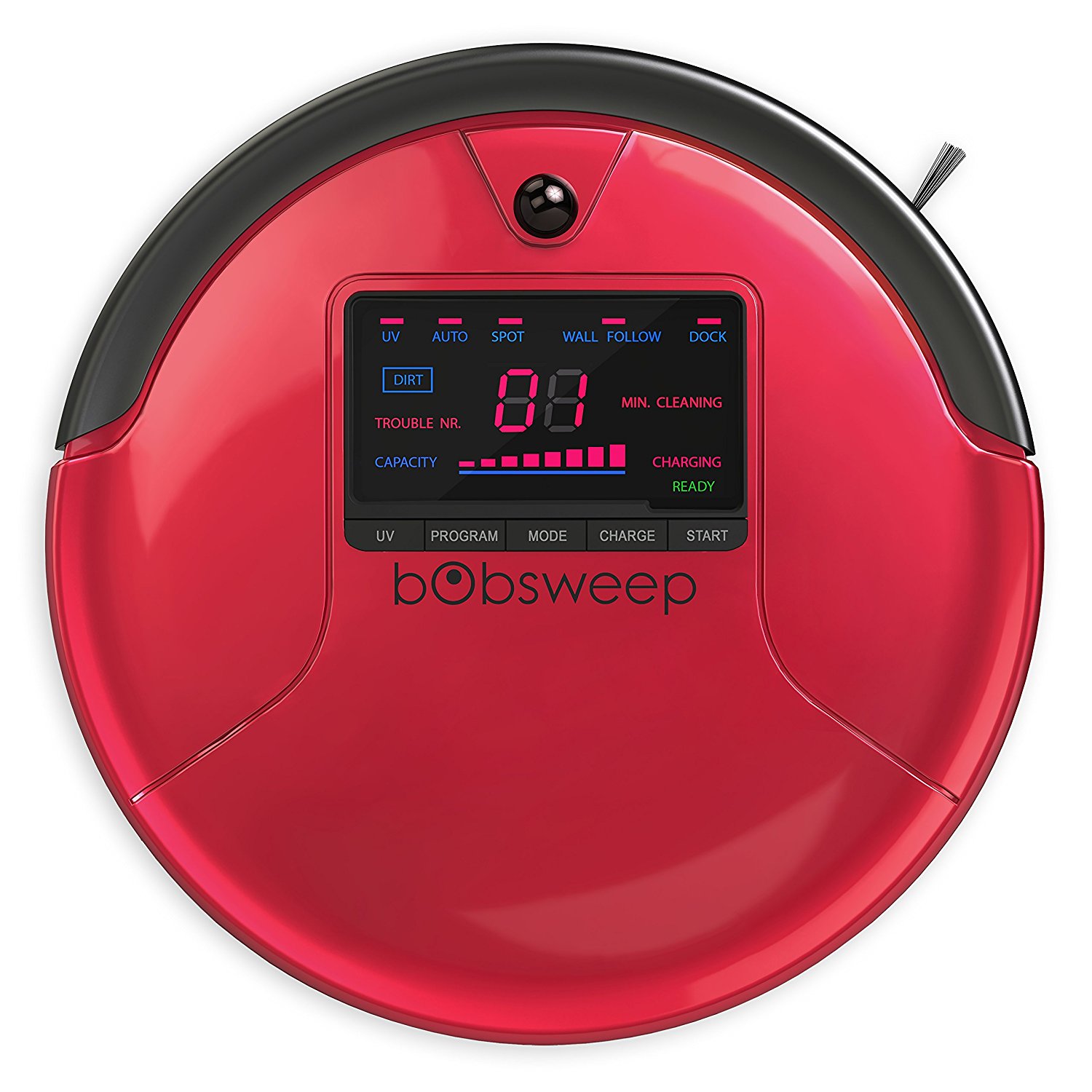 BObsweep PetHair Robotic Vacuum Cleaner and Mop, Rouge free image download