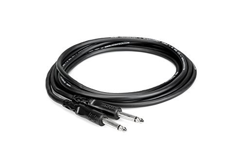 Hosa CPP-105 1/4 inch TS to 1/4 inch TS Unbalanced Interconnect Cable ...