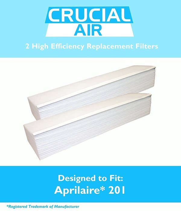 2 Aprilaire 201 Replacement Air Filters Fit Space-Gard / SpaceGard 2250 ...