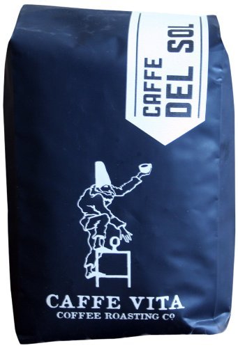 Caffe Vita Cafe Del Sol Whole Bean Coffee (Light-Medium), 12 oz N2 free ...
