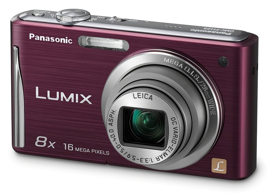 Panasonic DMC-FH25K 16.1MP Digital Camera with 8x Wide Angle Image ...