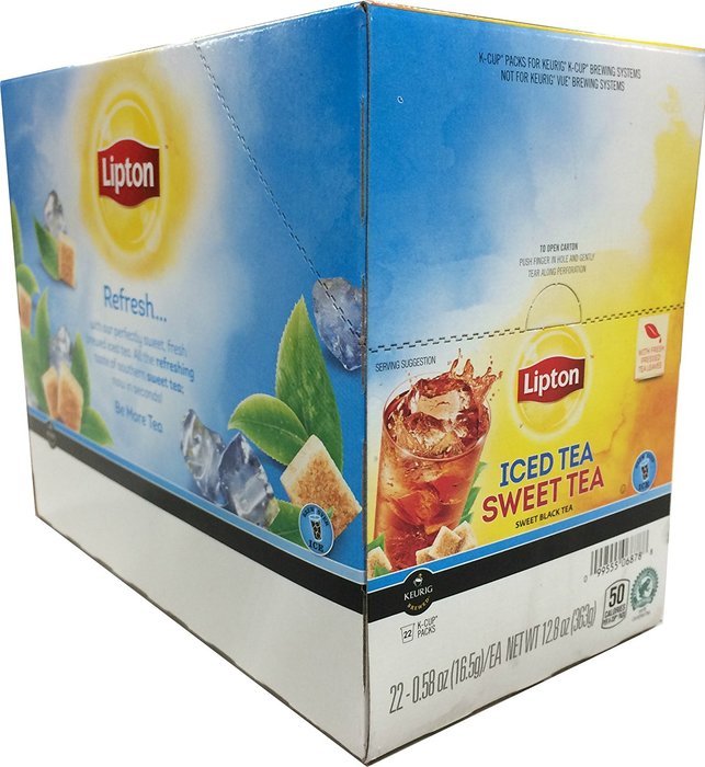 Lipton K-Cups, Classic Unsweetened Iced Tea 24 ct N19 free image download